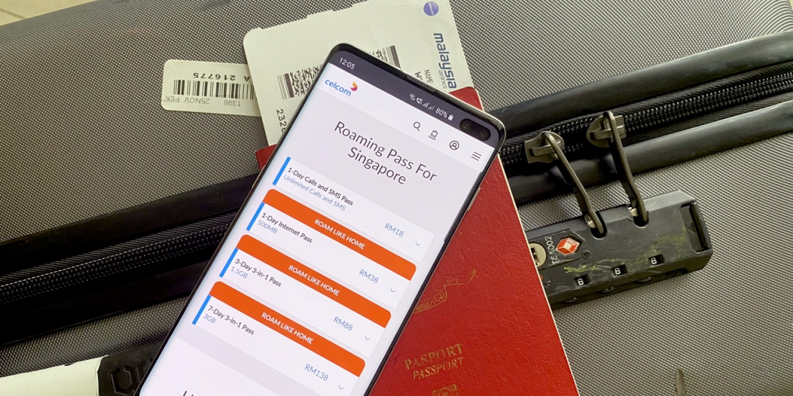 Have a huge data plan at home? Celcom Passport lets you use your ...