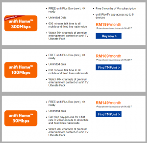 4K Unifi Plus Box is offered for free on Unifi Fibre Broadband - SoyaCincau