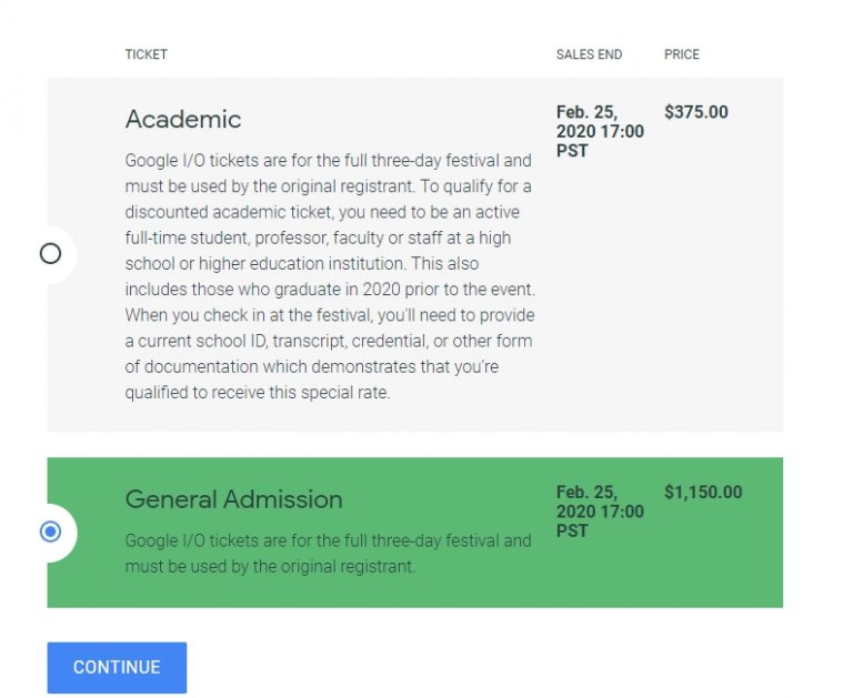 Google I/O 2020 registrations now open despite coronavirus - SoyaCincau
