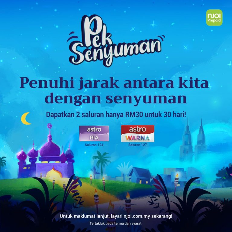 Astro introduces new Njoi prepaid packs for Ramadhan and Raya - SoyaCincau