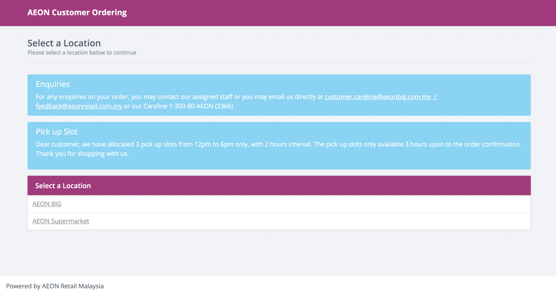 AEON expands their drive-thru service to more outlets - SoyaCincau