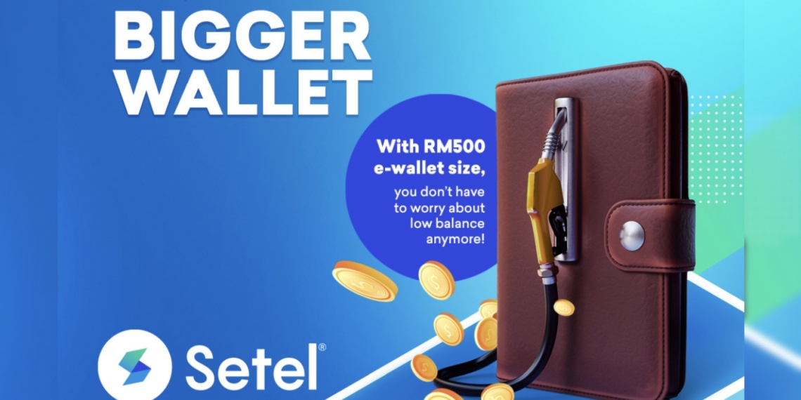 Setel has upgraded its eWallet size to RM500 - SoyaCincau