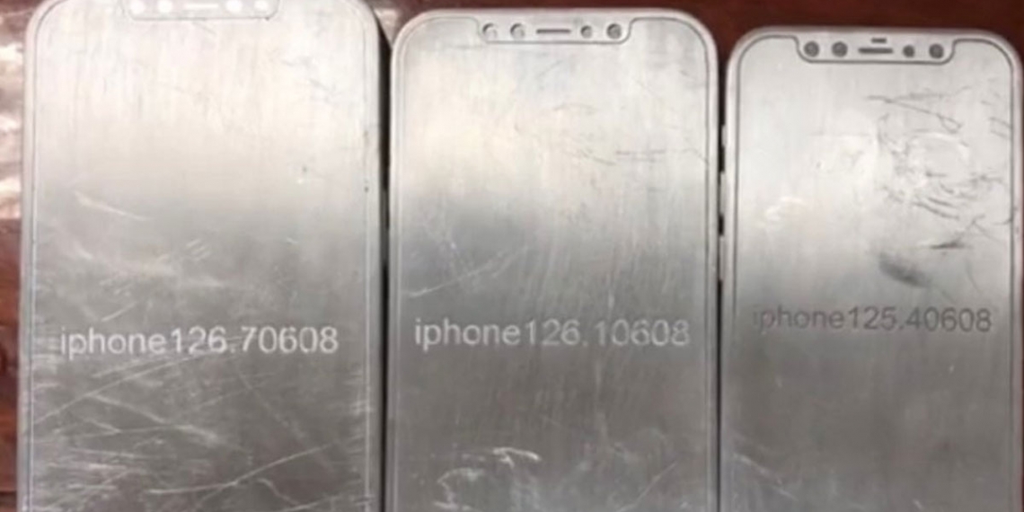 New leaked images of the iPhone 12 reveal "new" sharp-edged design ...