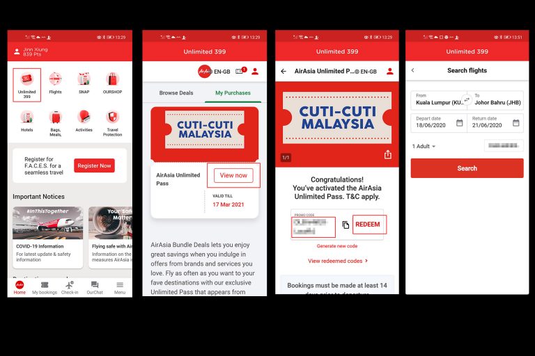 AirAsia RM399 Unlimited Pass Cuti-Cuti Malaysia: Everything you need to ...