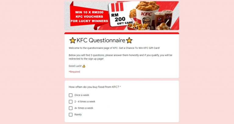 PSA: Beware of fake KFC Malaysia Facebook pages offering free vouchers ...