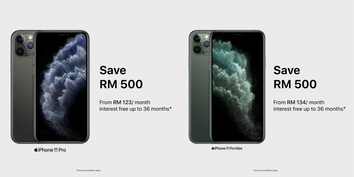 Deal: You can now get the iPhone 11 Pro at RM500 off - SoyaCincau