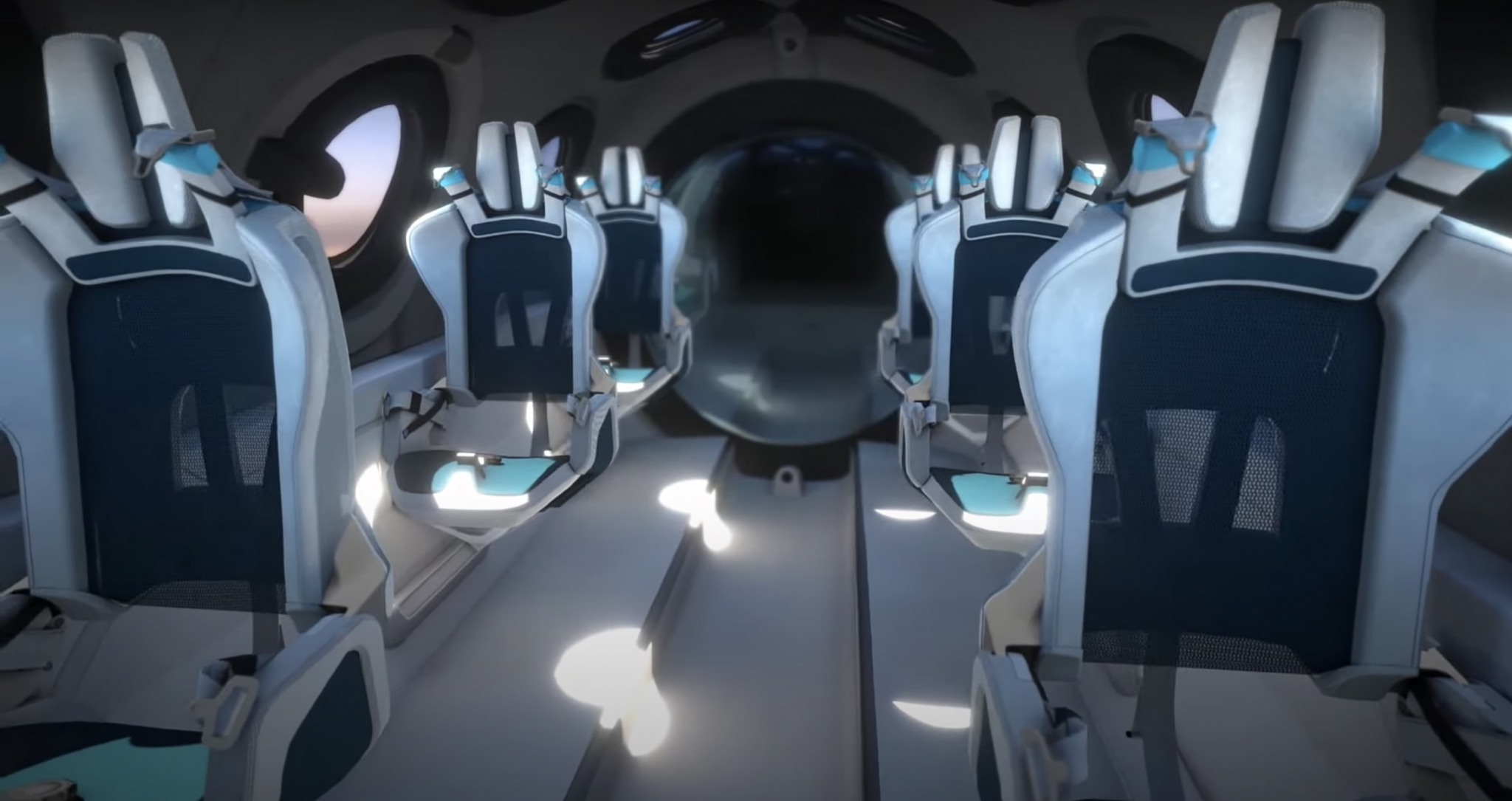 Virgin Galactic: This is what the interior cabin of the first tourist ...