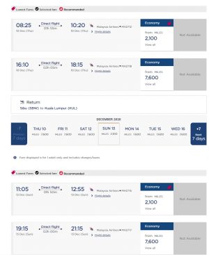 Malaysia Airlines offer 24-hour Enrich Redemption sale, one-way flight ...