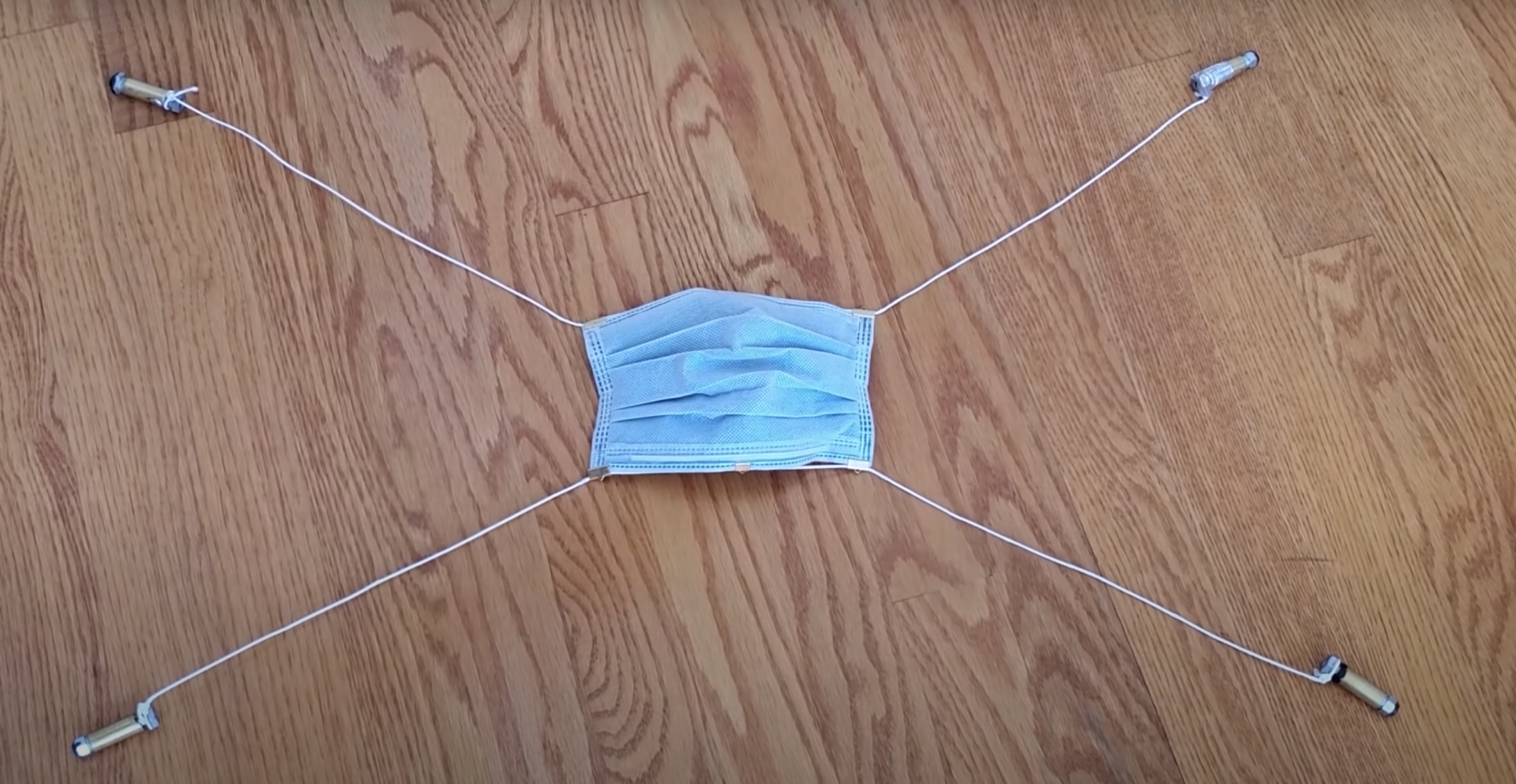This YouTuber created a 'mask gun' that shoots masks at people's faces ...