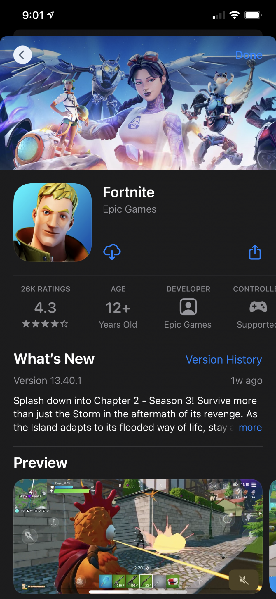 Here's how to reinstall Fortnite on iOS - SoyaCincau