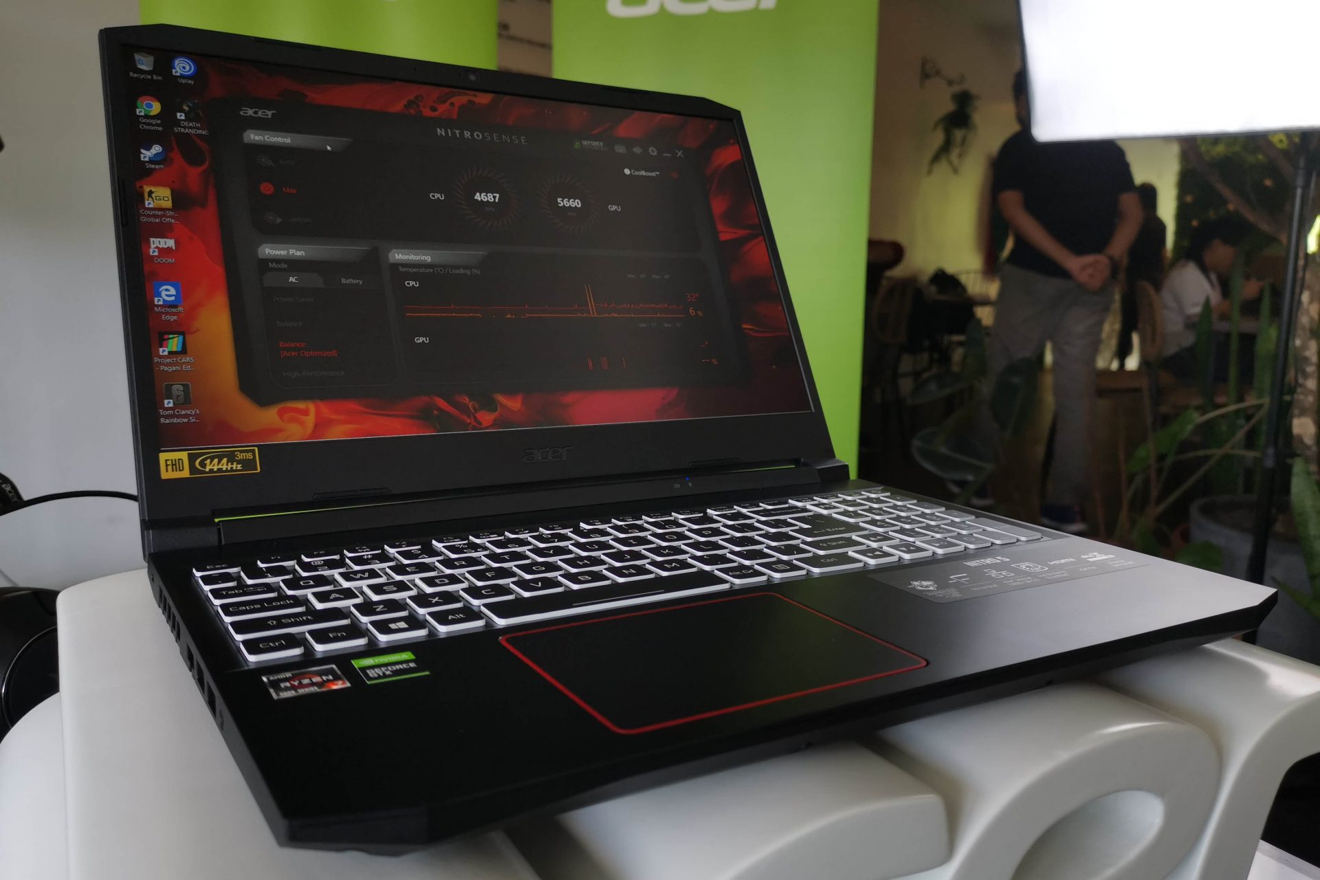 Acer Nitro 5 gaming laptop packs AMD Ryzen 4000 and 144Hz display for ...
