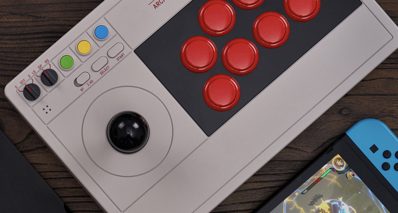This wireless arcade stick can be used for your PC and Nintendo Switch ...