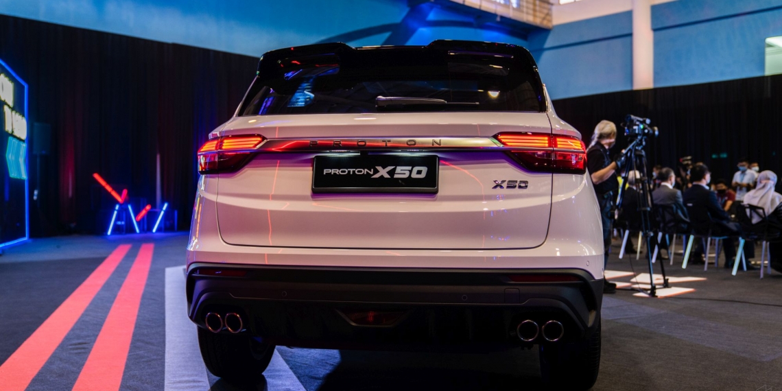 Proton X50: Add a power tailgate and built-in SmartTag reader for RM3 ...