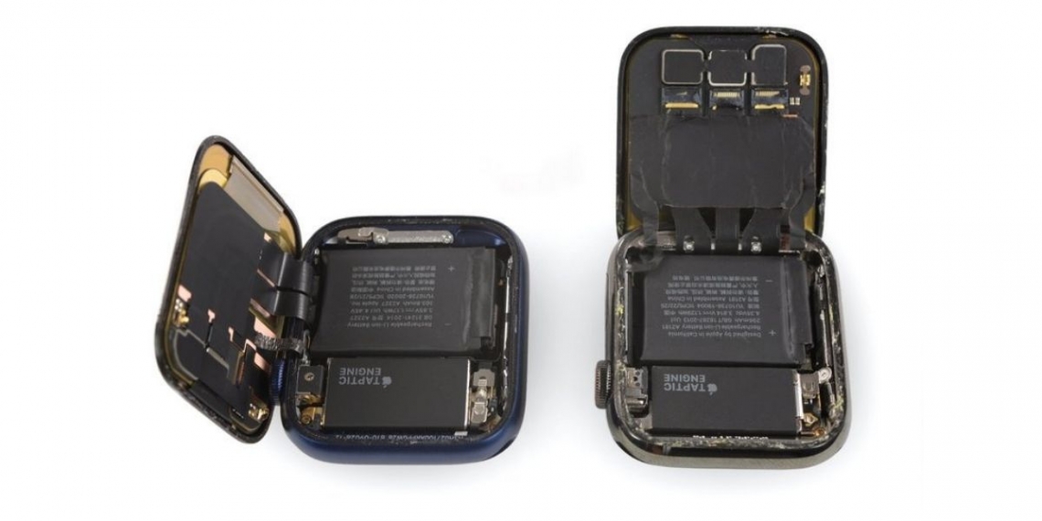 What do the insides of an Apple Watch Series 6 look like? - SoyaCincau