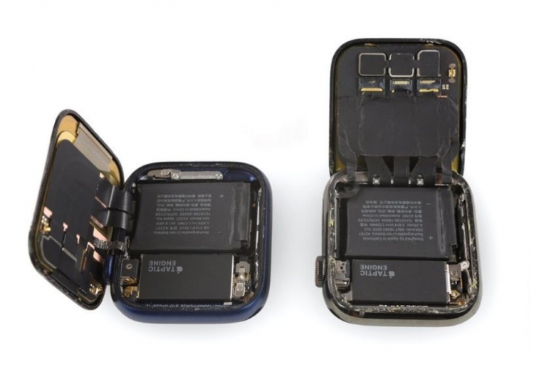 What do the insides of an Apple Watch Series 6 look like? - SoyaCincau