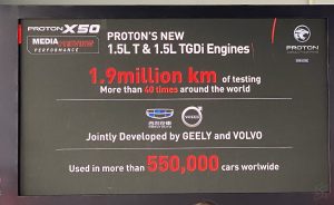 Proton X50: 3-cylinder 1.5L T and TGDi engine specs revealed, 0-100km/h ...