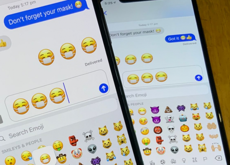 Apple is finally adding a 'smiling' face mask emoji - SoyaCincau