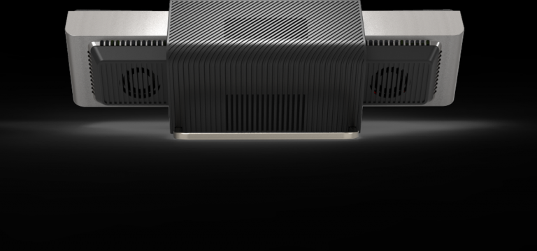 This futuristic speaker beams music to your ears... without any ...