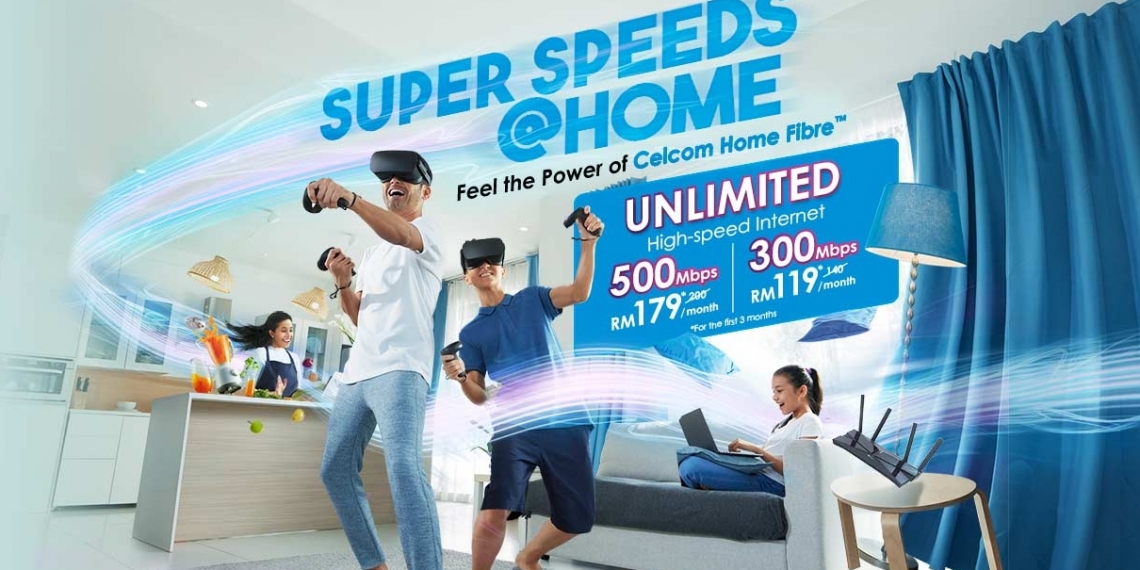 Celcom now offers 500Mbps Home Fibre Broadband for RM200/month - SoyaCincau