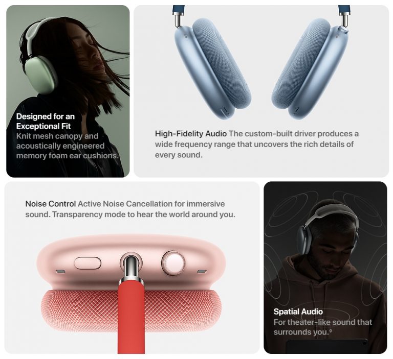 AirPods Max: Apple's first over-ear headphones boasts up to 20 hours of ...