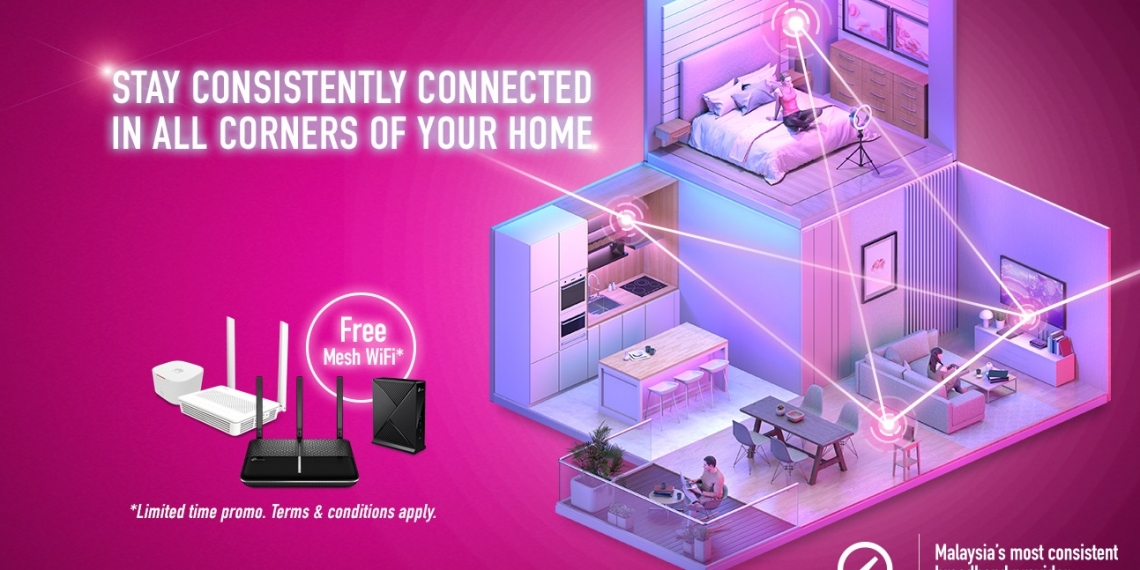 Time Home Fibre Broadband now comes with free Mesh WiFi routers ...