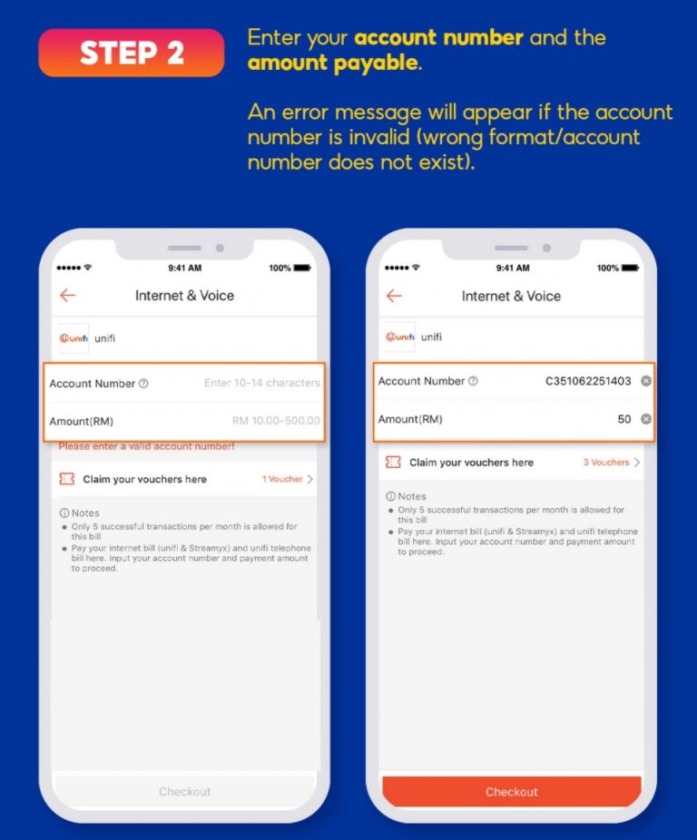 Shopee offers "10% rebate" if you pay your Unifi bill via the app but ...