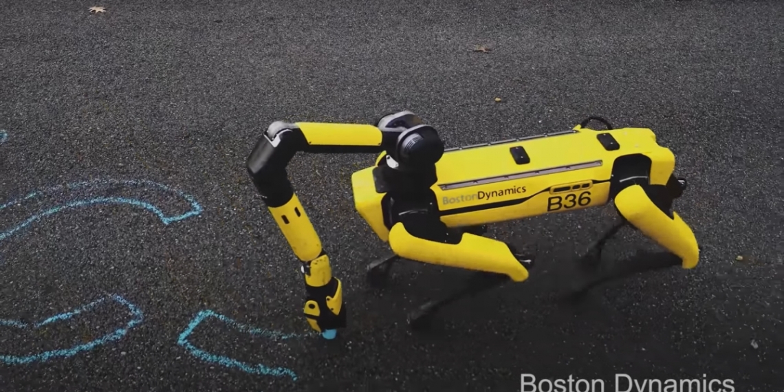 Boston Dynamics' dog-like robot, Spot, is getting a mechanical arm in ...