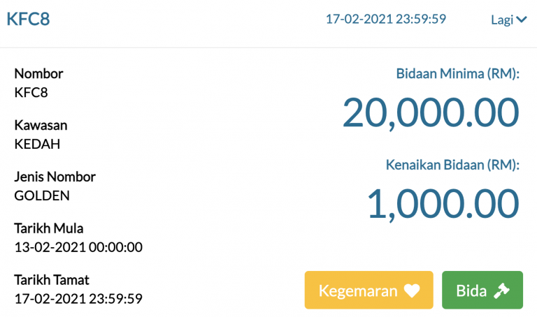 These KFC “plates” are up for bid, starts from RM20,000 - SoyaCincau