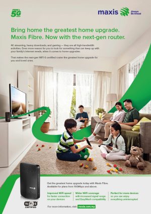 Maxis now offers mesh-ready WiFi 6 routers for free with 100Mbps plans ...