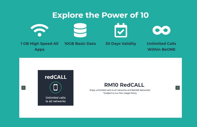 BeOne Prepaid offers data and unlimited calls within the same network ...