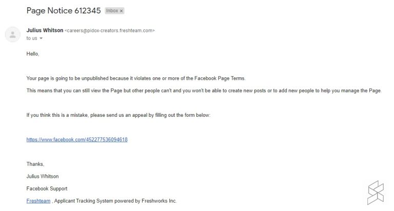 PSA: Facebook page admins, beware of this elaborate scam - SoyaCincau