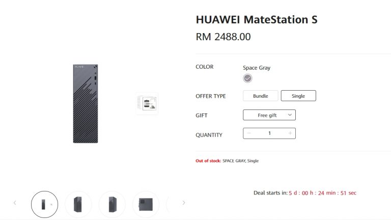 MateStation S: Huawei Malaysia's first desktop PC goes on sale on 20 ...