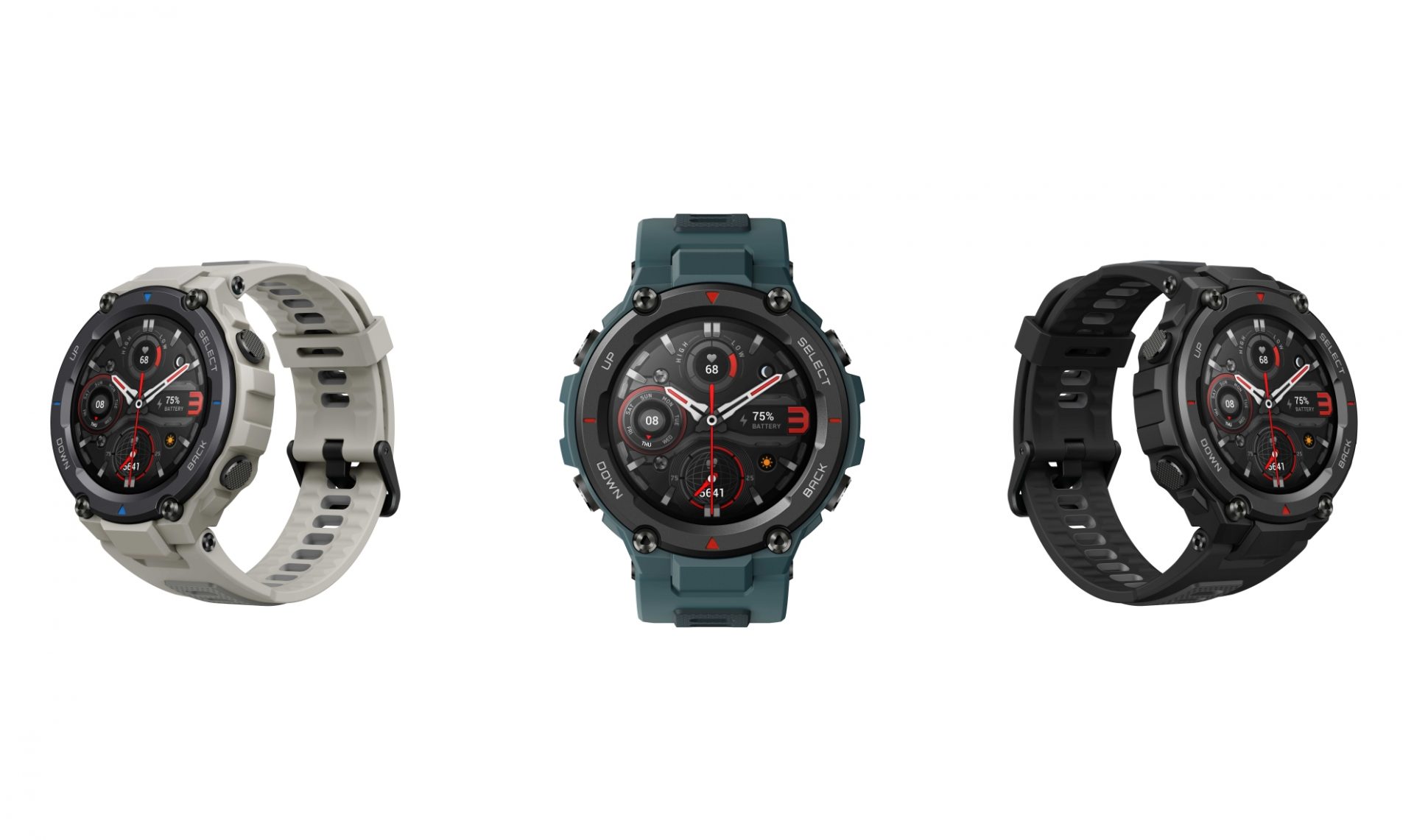 Amazfit T-Rex Pro: Rugged smartwatch with 100m water resistance and 18 ...