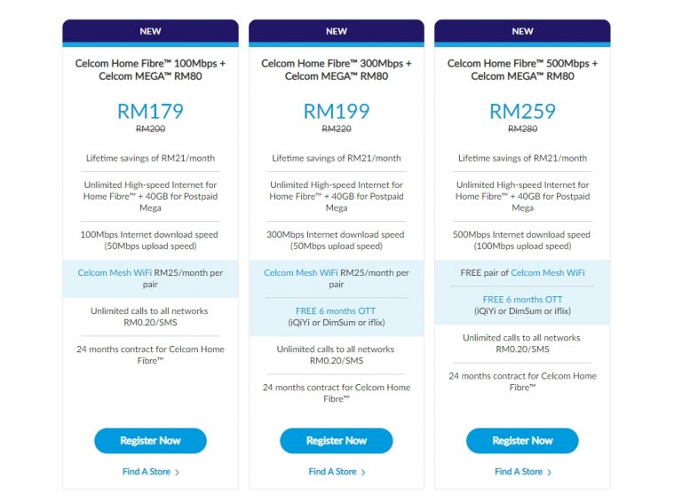 Celcom Max offers Mesh WiFi 6 router when you combine Home Fibre and ...