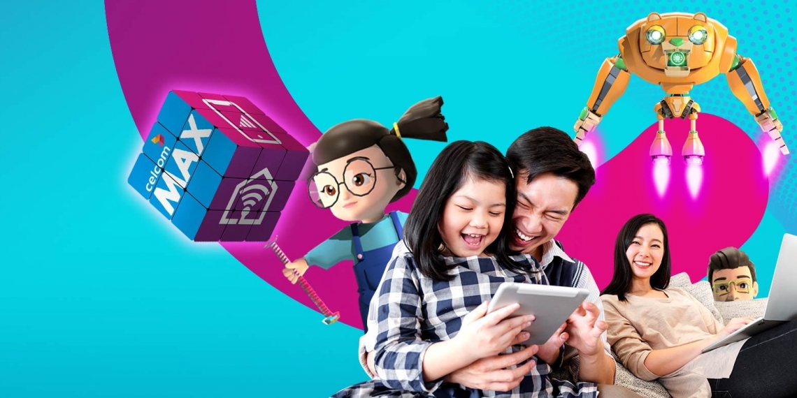 Celcom Max is a fibre and mobile postpaid combo that offers extra ...