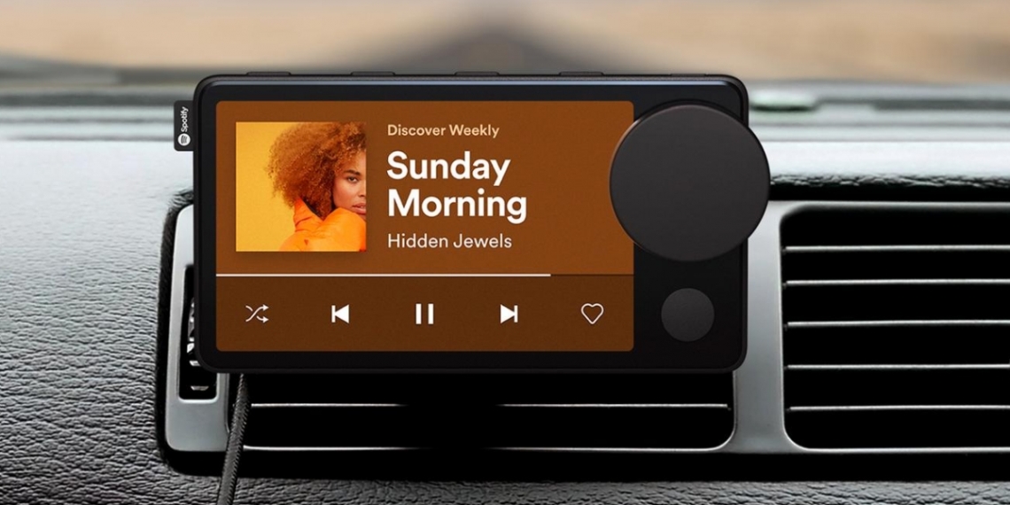 Spotify's first hardware product is called the "Car Thing" - SoyaCincau
