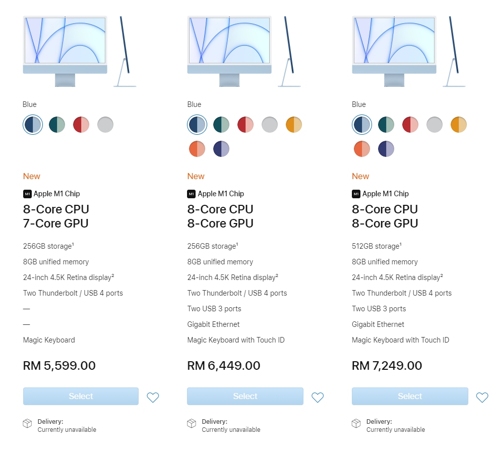 Apple M1-powered iMac 2021: Here's the official Malaysian pricing ...