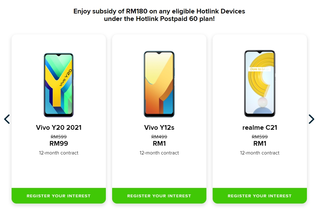 Maxis lets you redeem free RM180 credit or up to RM300 phone subsidy ...