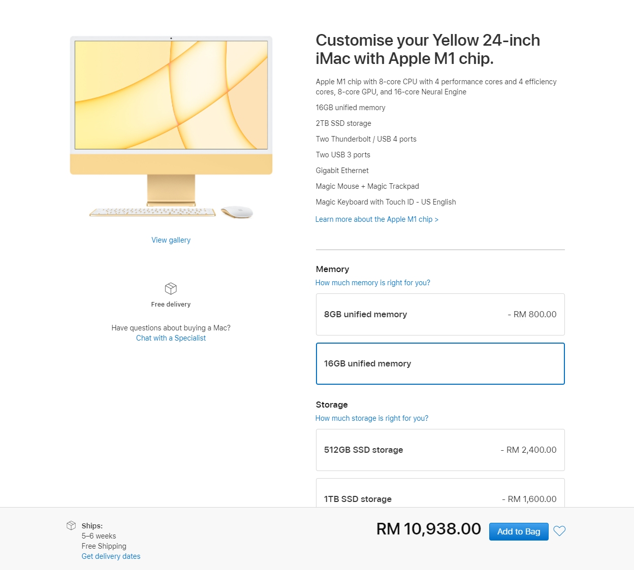 You can now buy the iMac 2021 in Malaysia, fully-specced model costs ...