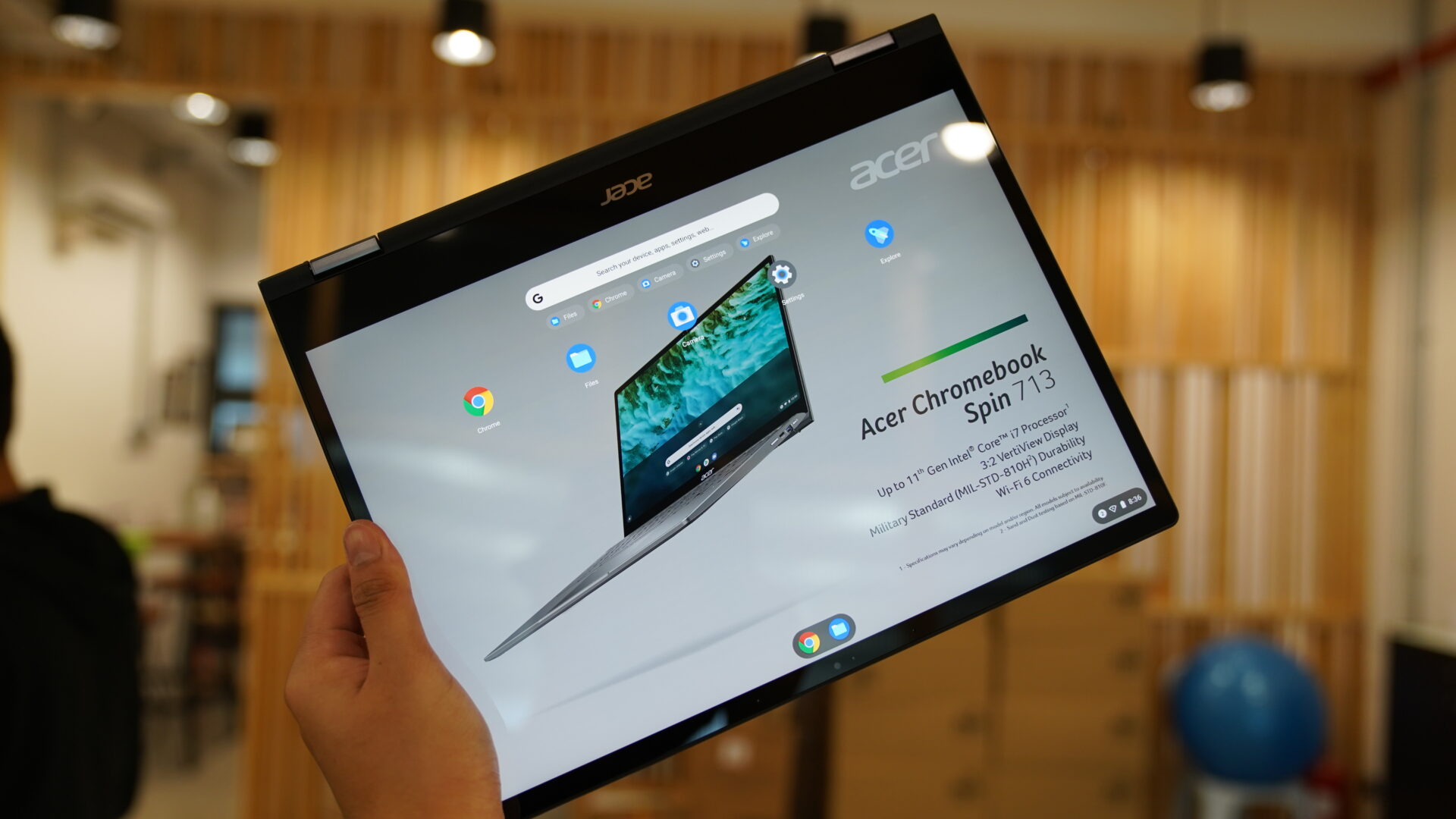 With a massive 17.3" display, Acer's latest Chromebook is the largest ...