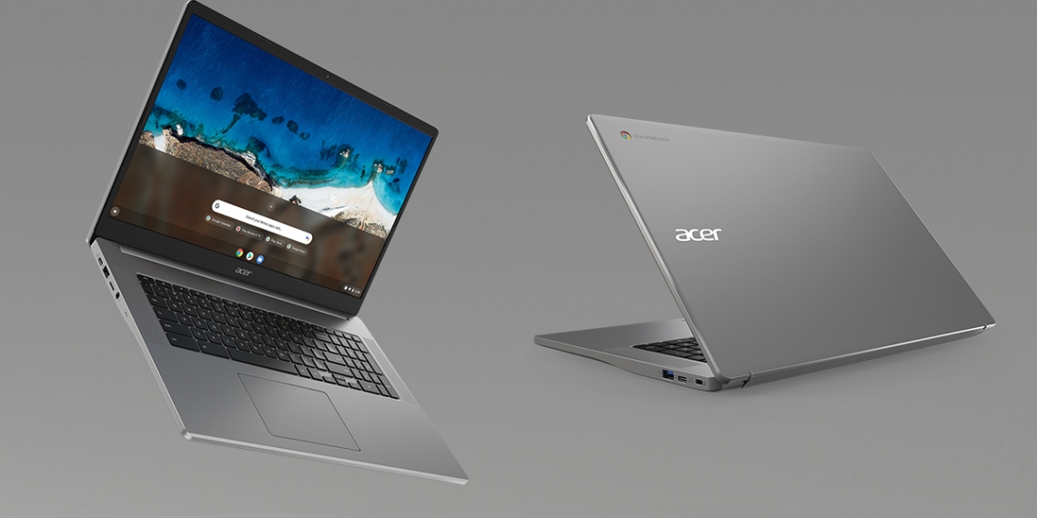 With a massive 17.3" display, Acer's latest Chromebook is the largest ...