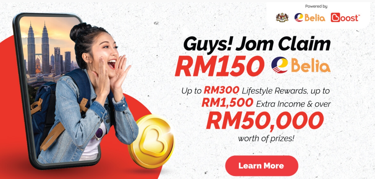 eBelia RM150 credit: Here's the list of extra offers from BigPay, Boost ...