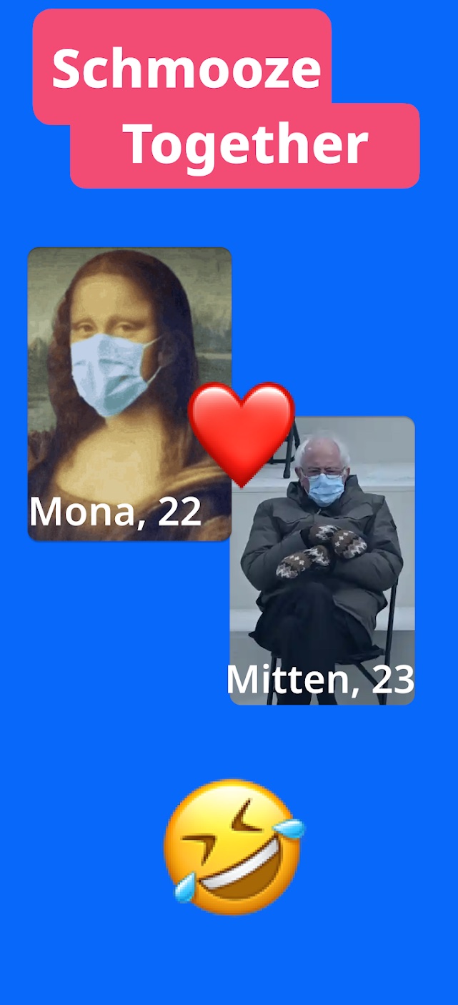 Schmooze is a dating app that matches people based on their taste in ...