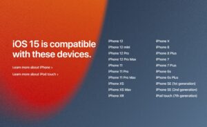 iOS 15: Which iPhone models are supported? - SoyaCincau