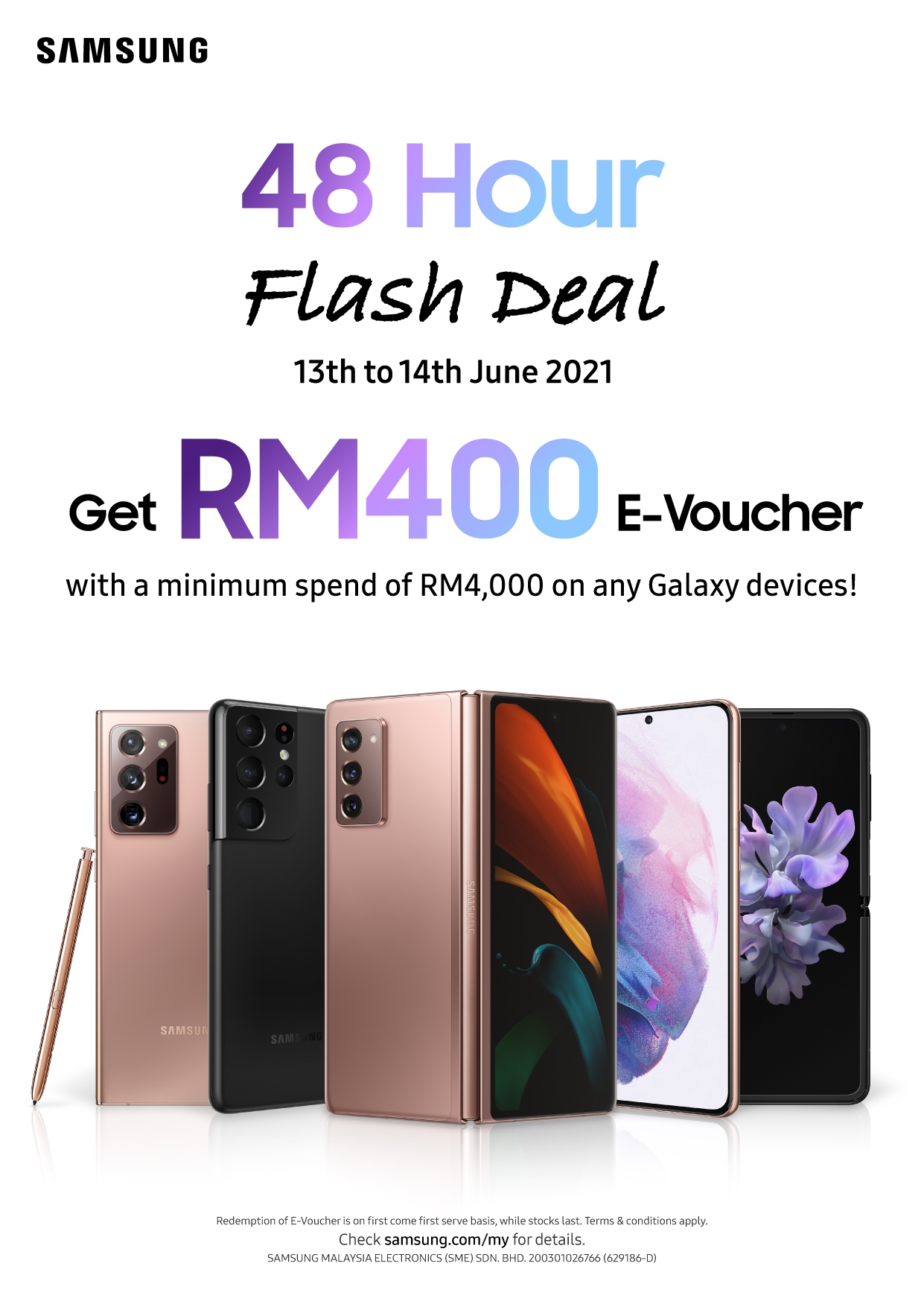 Deal: Get RM400 eVoucher when you buy a new Samsung Galaxy device ...
