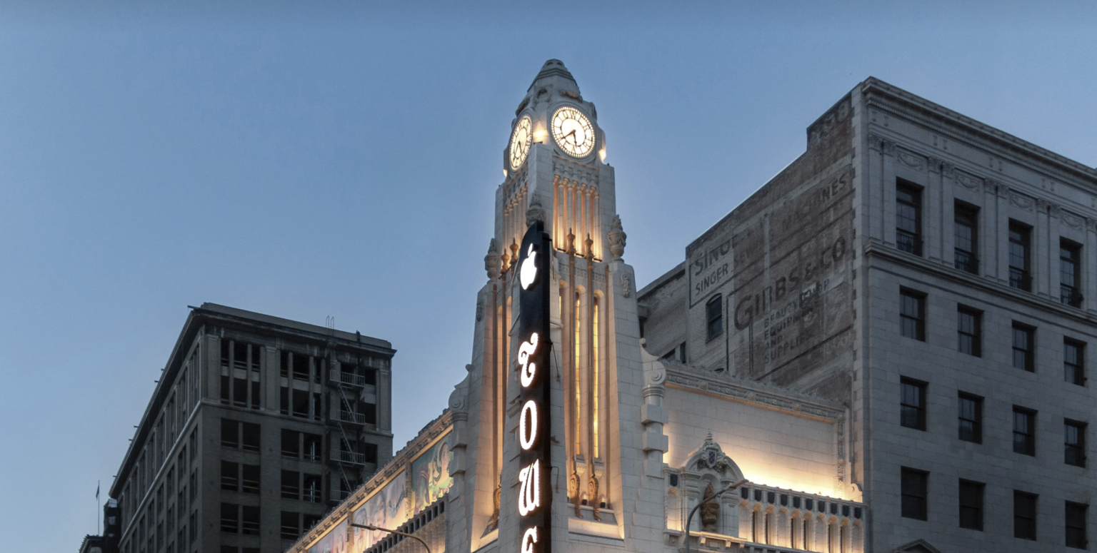 Apple turns a historic LA theatre into one of the most visually ...