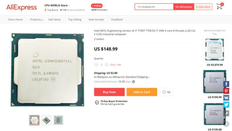 12th Gen Intel Core i9 CPUs are already being sold in China - SoyaCincau