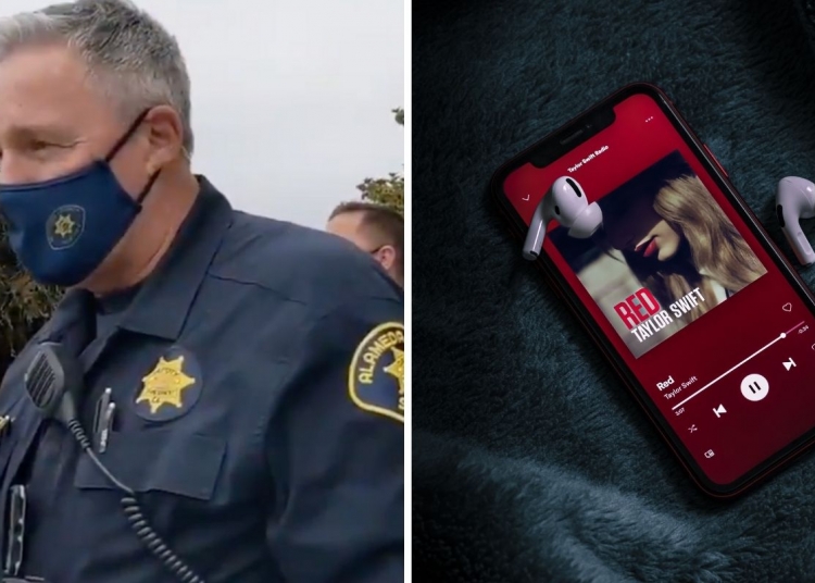 U.S. cop played Taylor Swift to stop videos of him from being posted on ...