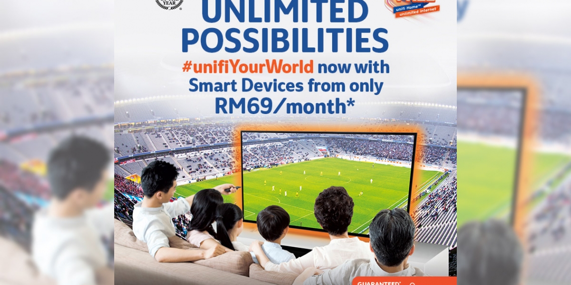 Unifi offers 55" 4K TV or Acer Laptop from RM69/month with your fibre ...