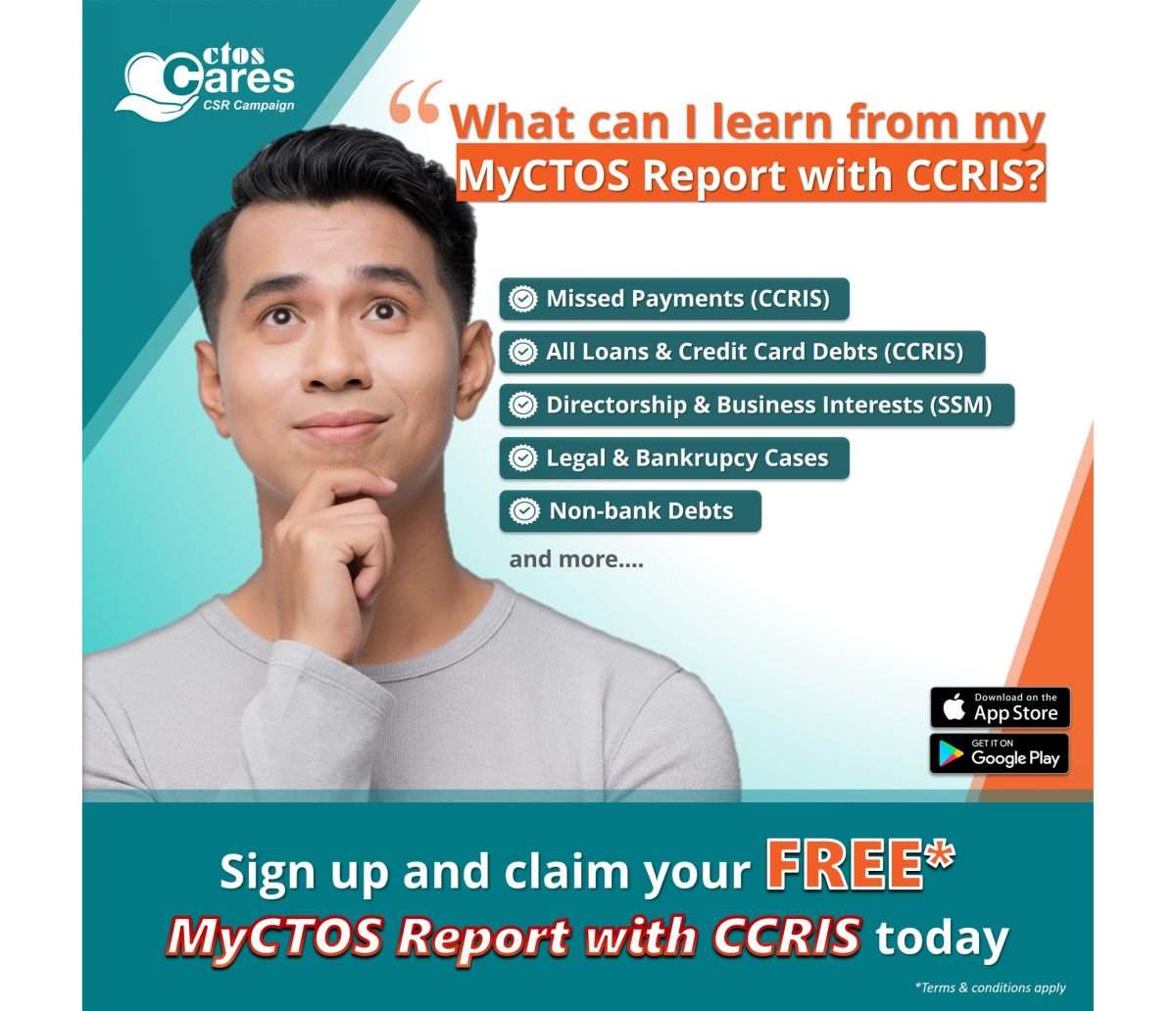 CTOS is offering a free credit report to help you improve your credit ...